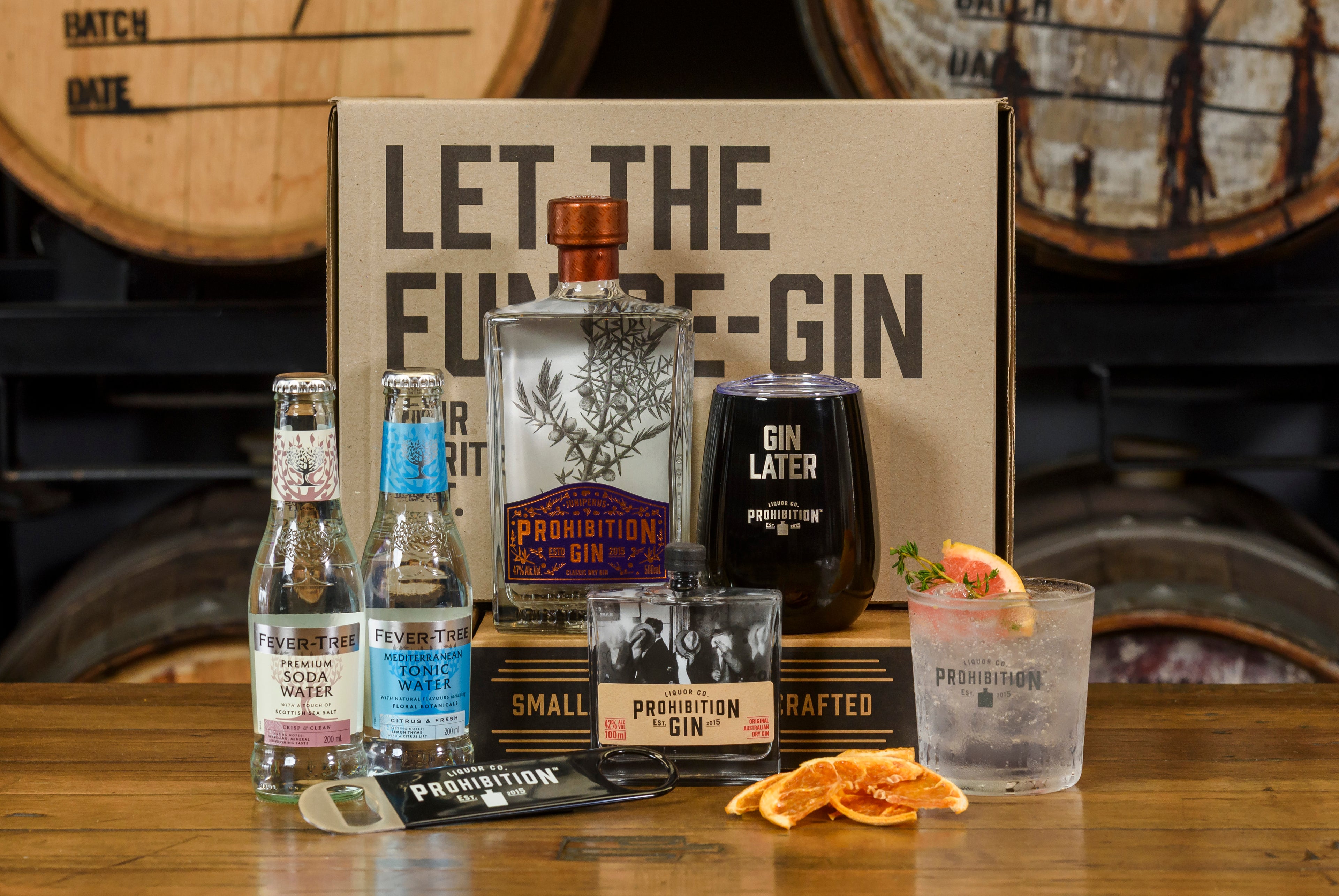 Choose Your Gin Gift Pack | Just Add Ice | Prohibition Liquor Co.