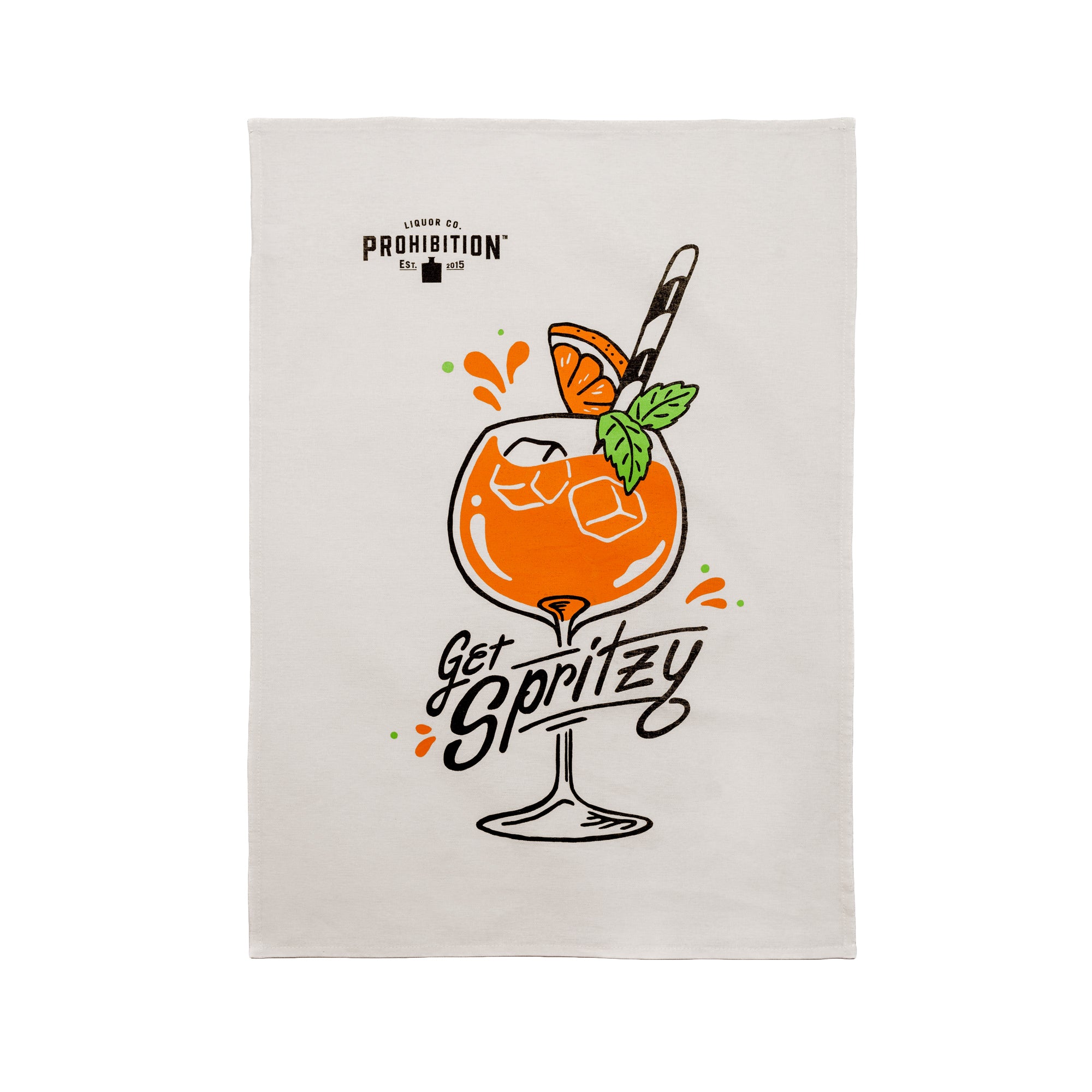 Get Spritzy Prohibition Tea Towel – Prohibition Liquor Co.